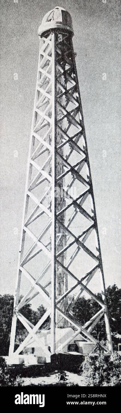 Photograph of the Tower Telescope used at Mt Wilson Observatory ...