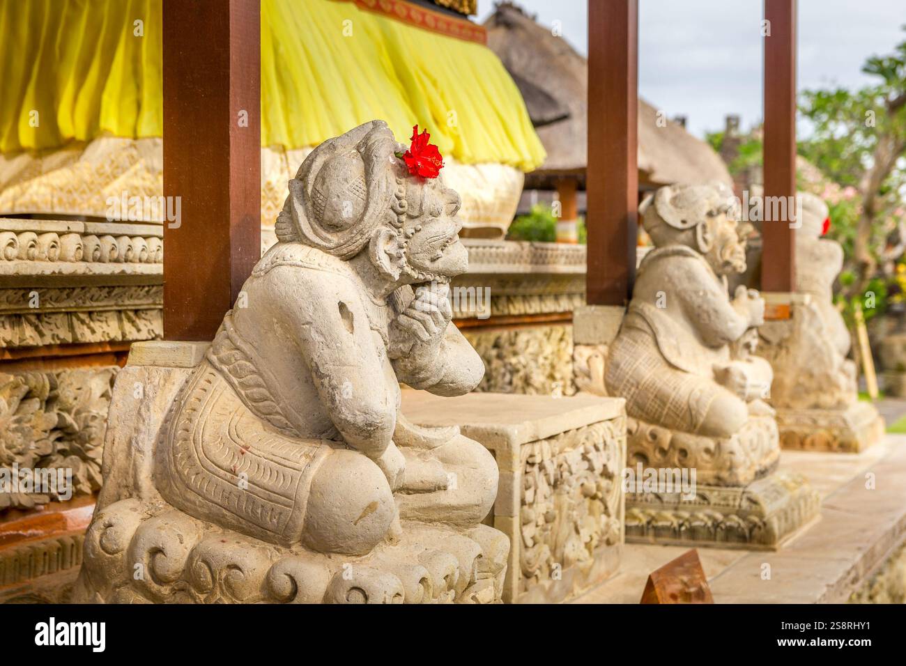 Pura Puseh Desa Batuan temple, Bali, Indonesia Stock Photo - Alamy
