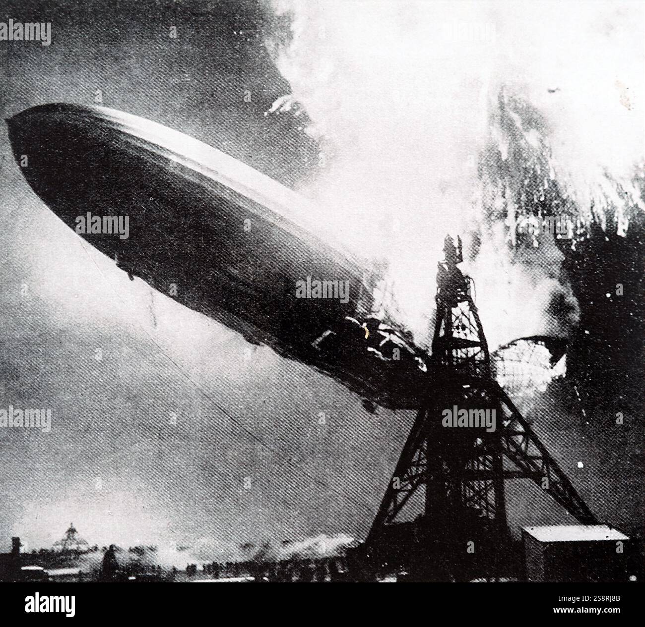 Hindenburg disaster hi-res stock photography and images - Alamy