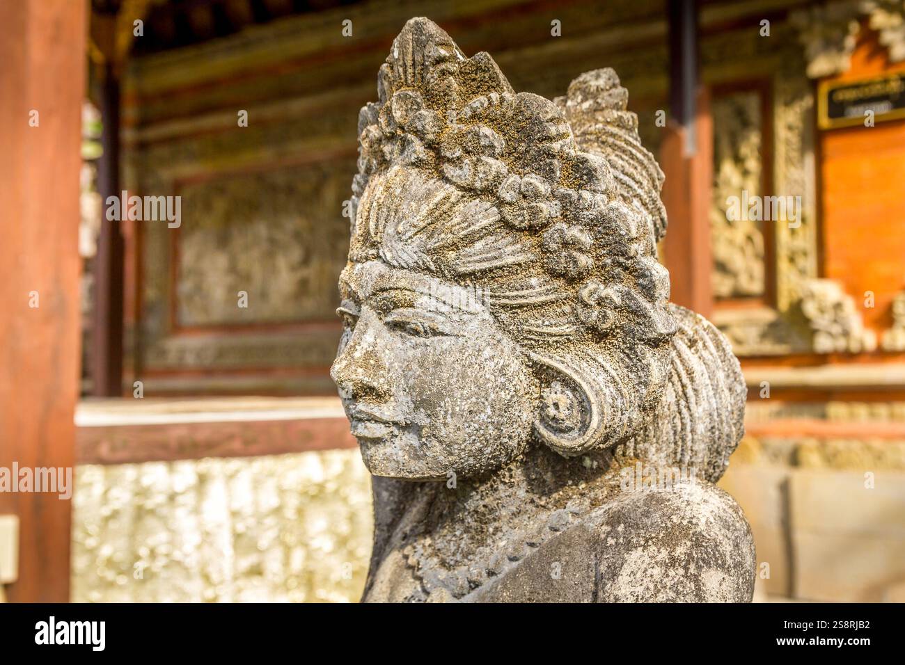 Pura Puseh Desa Batuan temple, Bali, Indonesia Stock Photo - Alamy