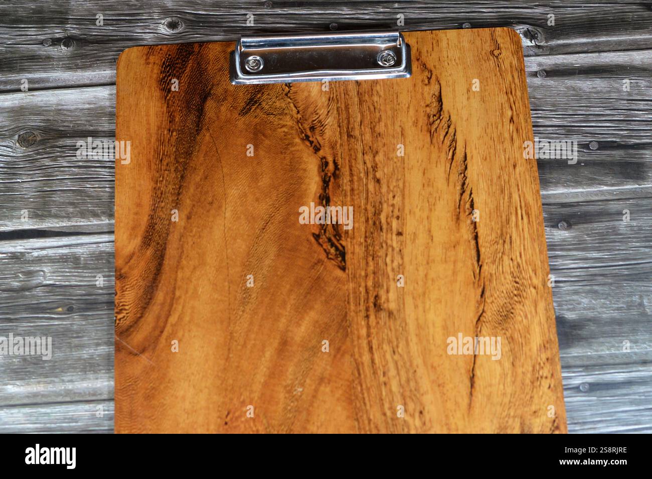 wooden clipboard, clipboard is a thin, rigid board with a clip at the ...