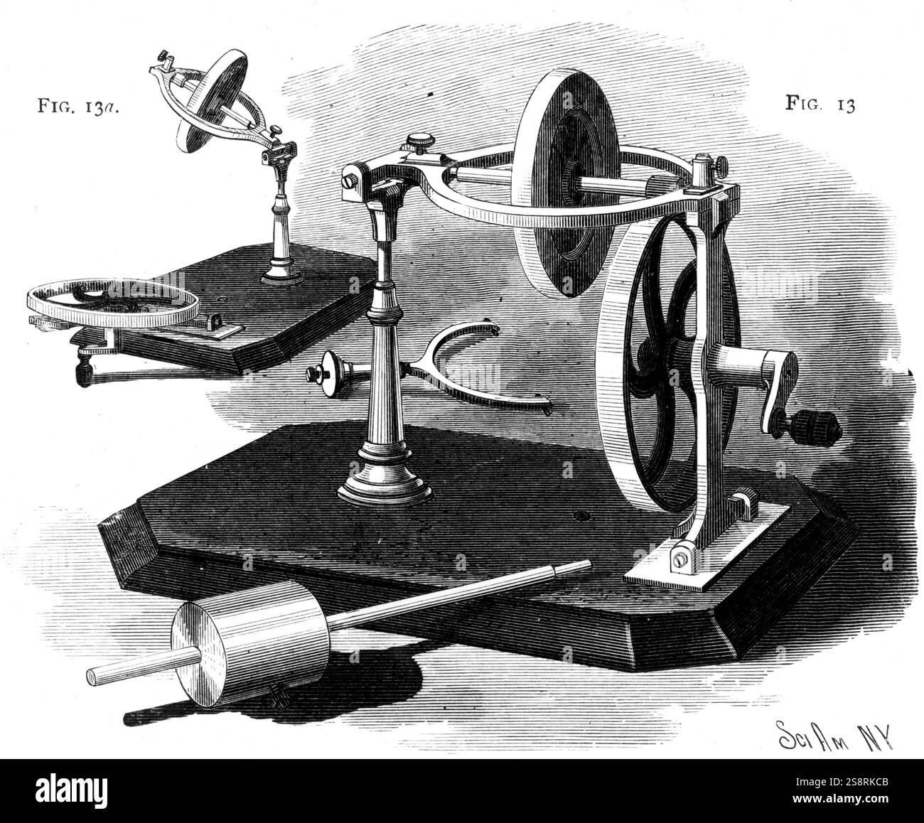 19th century spinning wheel Black and White Stock Photos & Images - Alamy