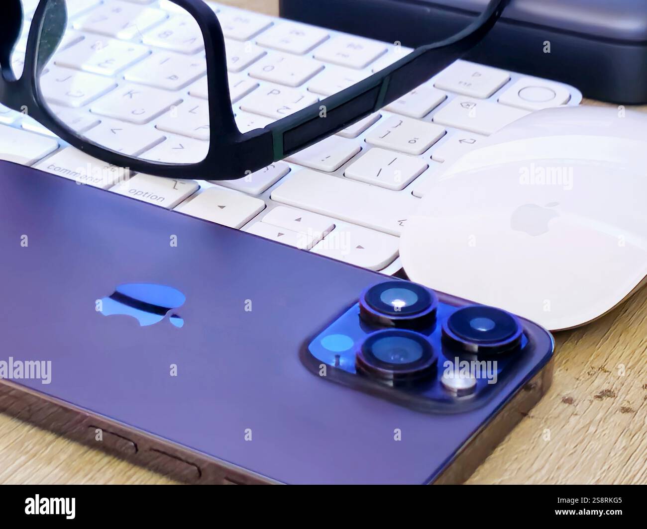 Cairo, Egypt, January 22 2025: iPhone 14 Pro Max the sixteenth ...