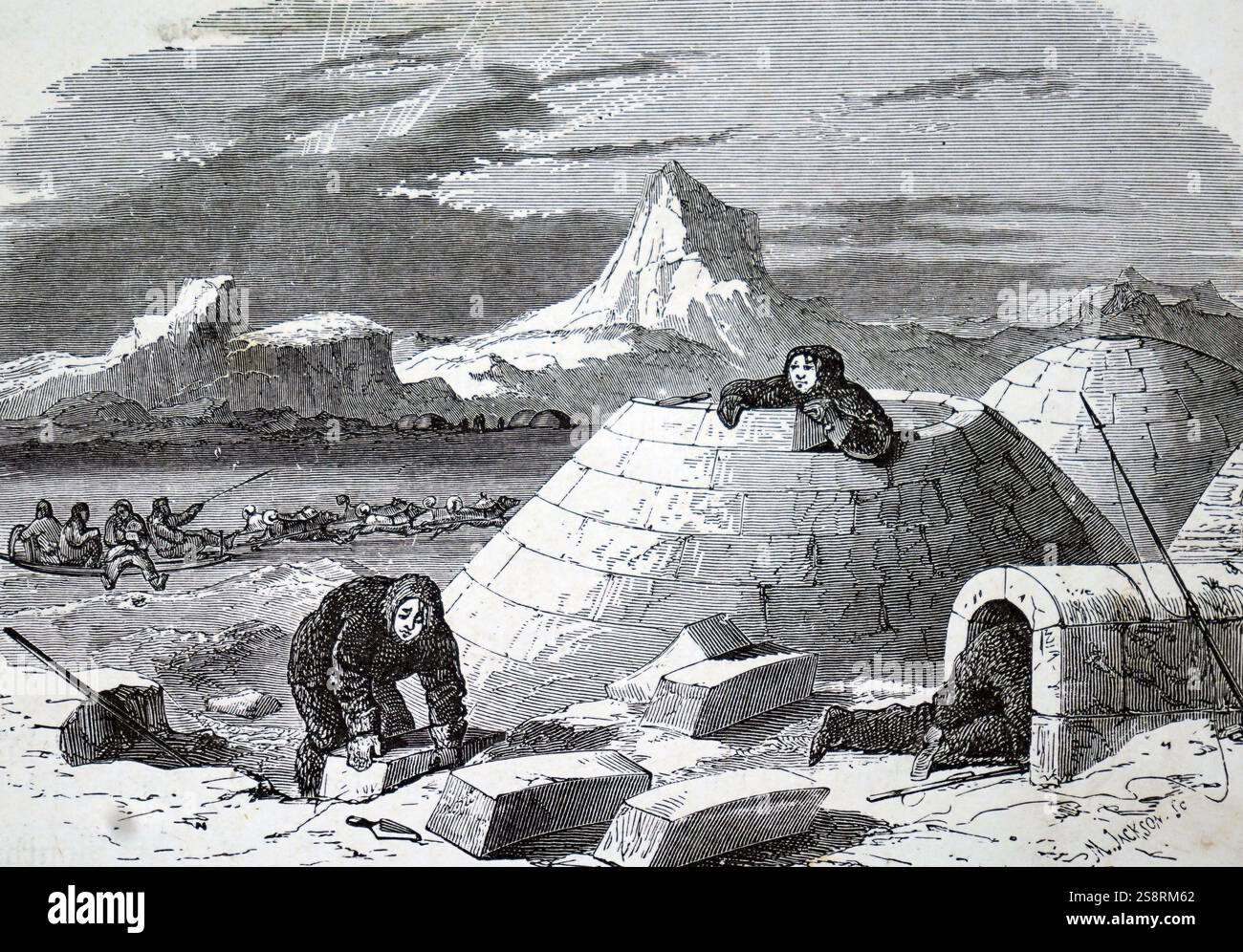 Greenland inuit igloo hi-res stock photography and images - Alamy