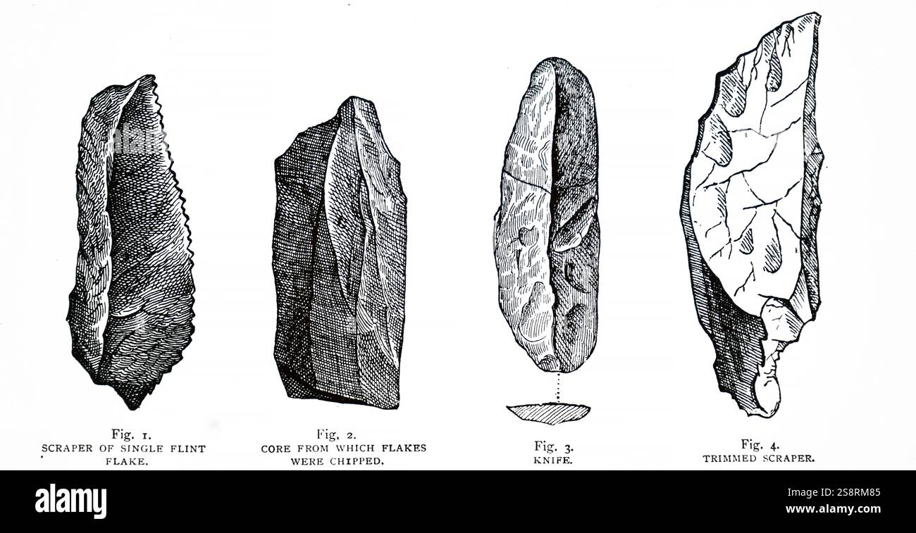 Flint tools hi-res stock photography and images - Alamy