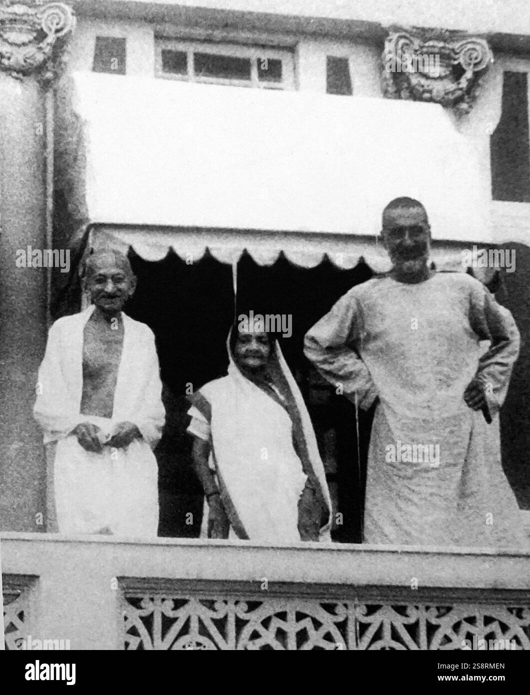 Mohandas Karamchand Gandhi (1869 – 1948), preeminent leader of the ...