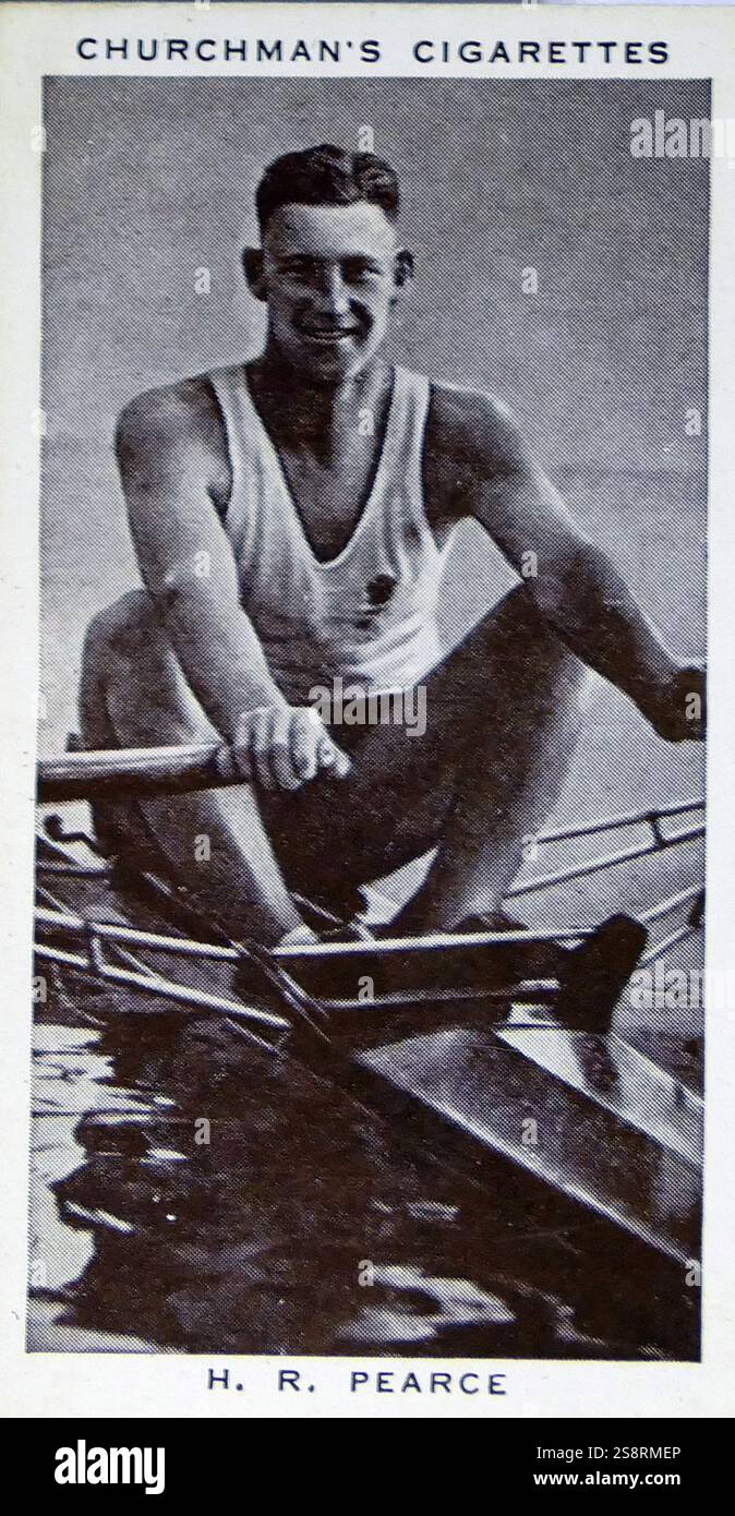 cigarette card showing: Henry Robert 'Bobby' Pearce (1905 – 1976), an ...