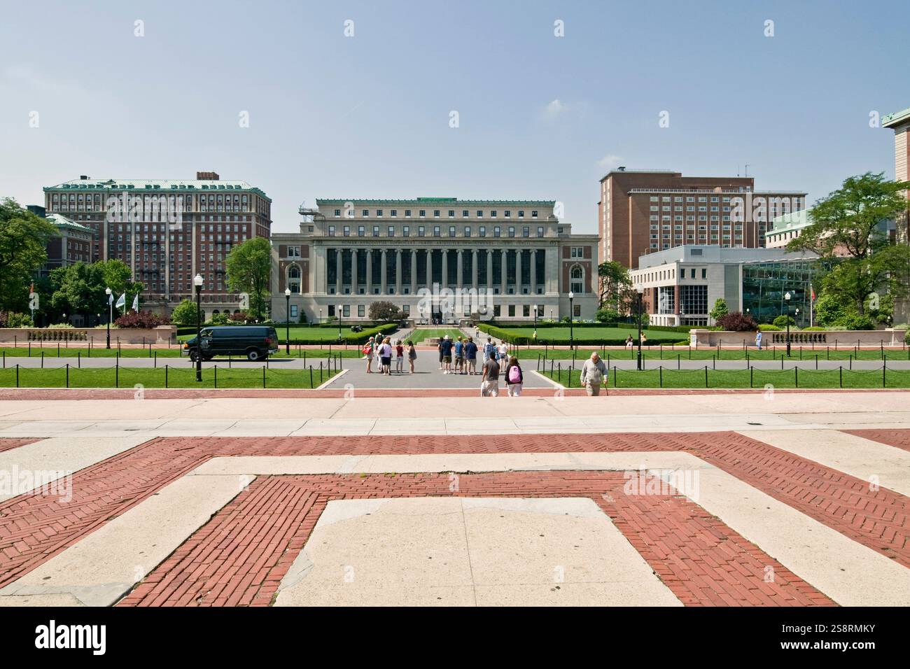 Columbia University. Harlem. New York City. USA. America Stock Photo ...