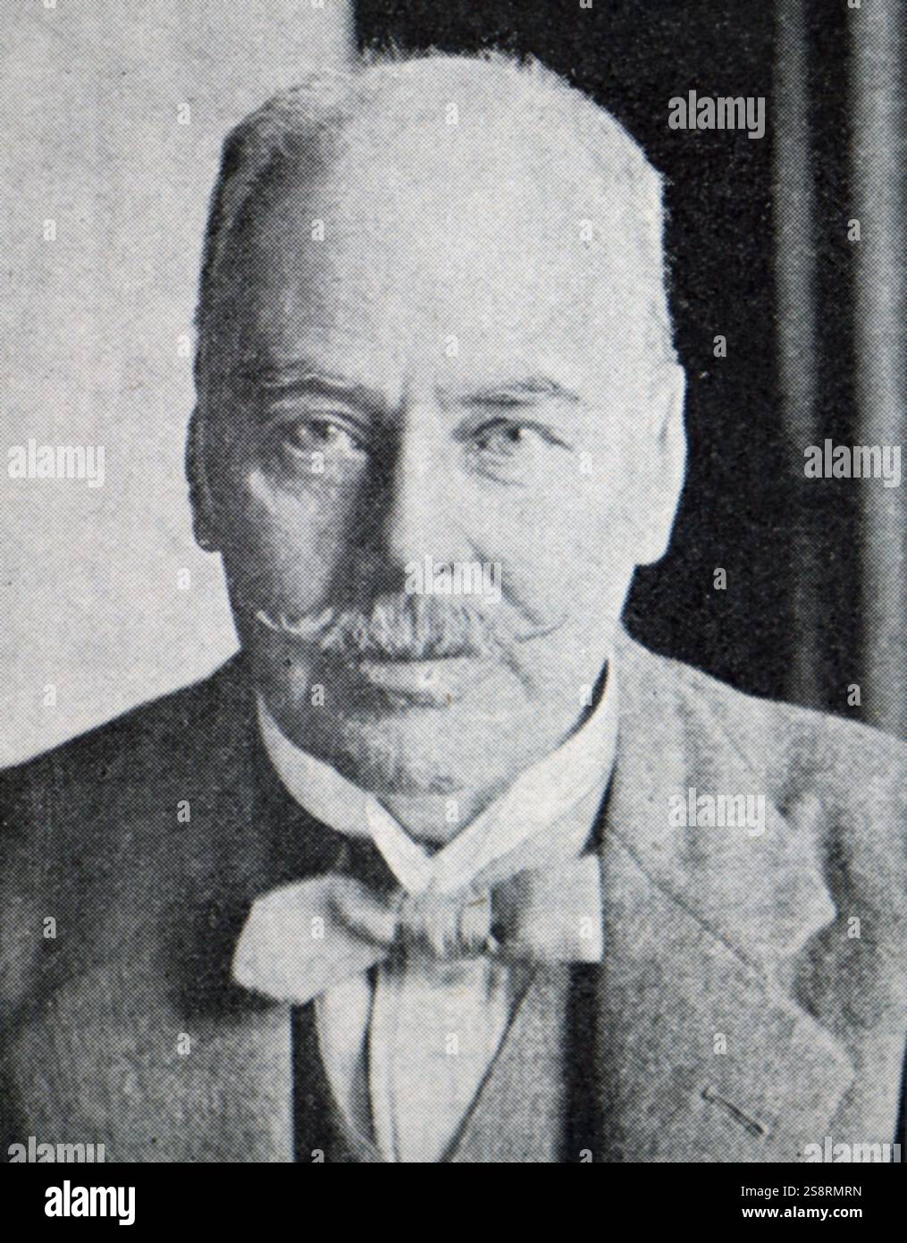 Photograph of Sir Ronald Ross (1857-1932) a British medical doctor and ...