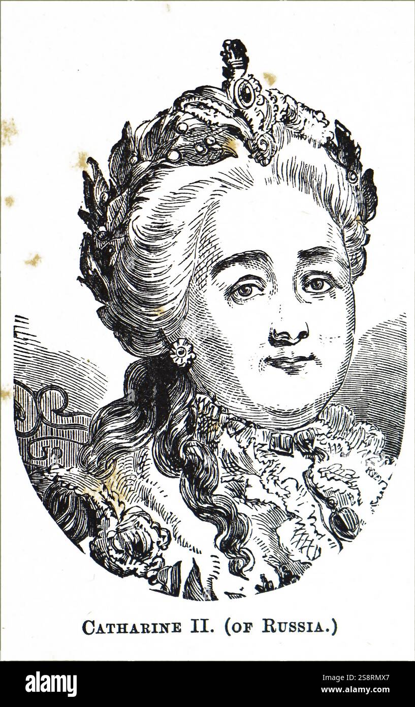 Catherine the great russia hi-res stock photography and images - Alamy