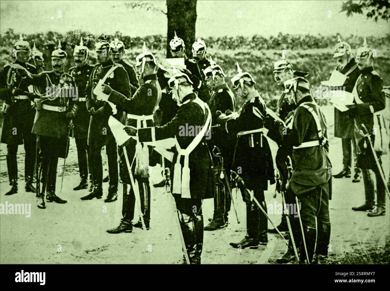 Photograph of Wilhelm II (1859-1941) the last German Emperor and King ...