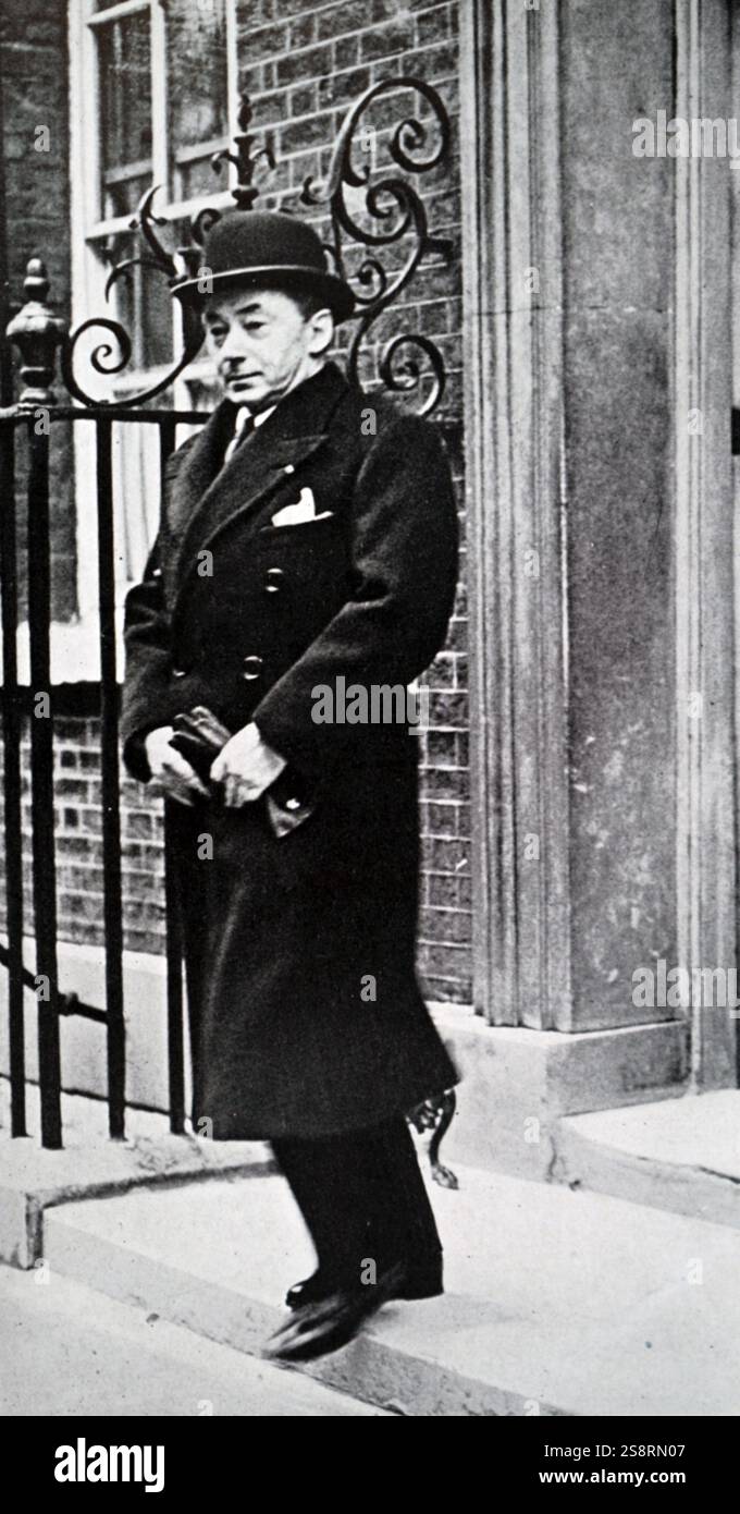Photograph of Paul Reynaud (1878-1966) a French politician and lawyer ...