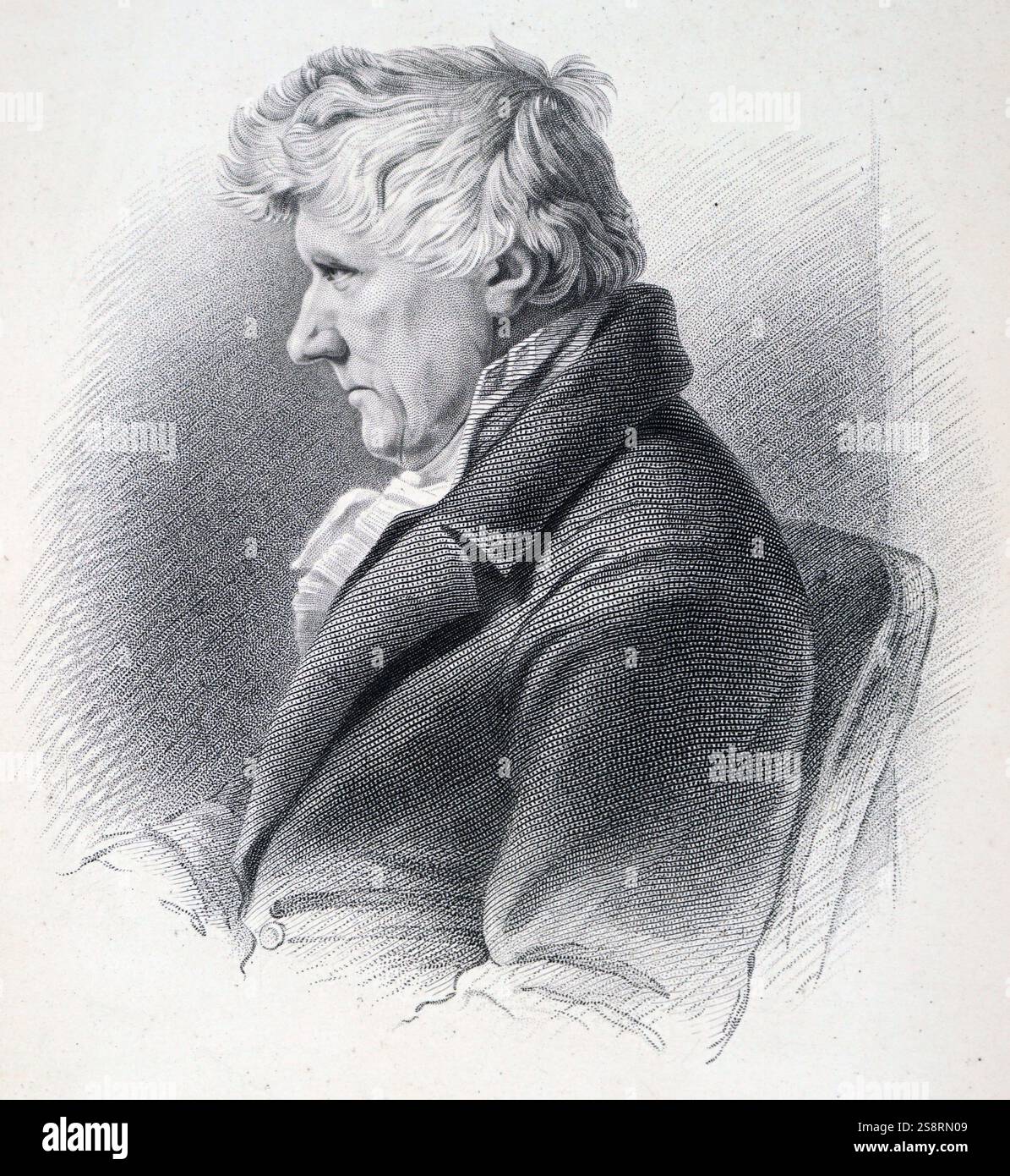 Portrait of John Rennie the Elder (1761-1821) a Scottish civil engineer ...