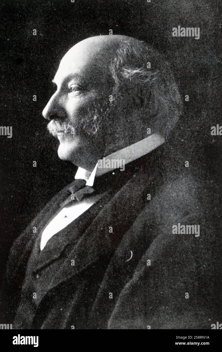 Photographic portrait of John William Strutt, 3rd Baron Rayleigh (1842 ...