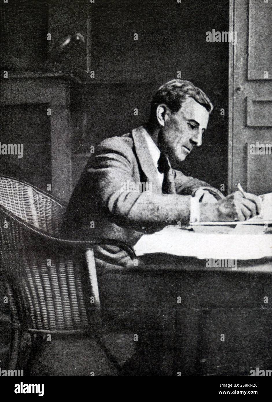 Photographic portrait of Maurice Ravel (1875-1937) a French composer ...