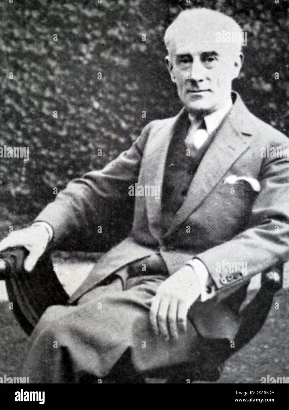 Photographic portrait of Maurice Ravel (1875-1937) a French composer ...