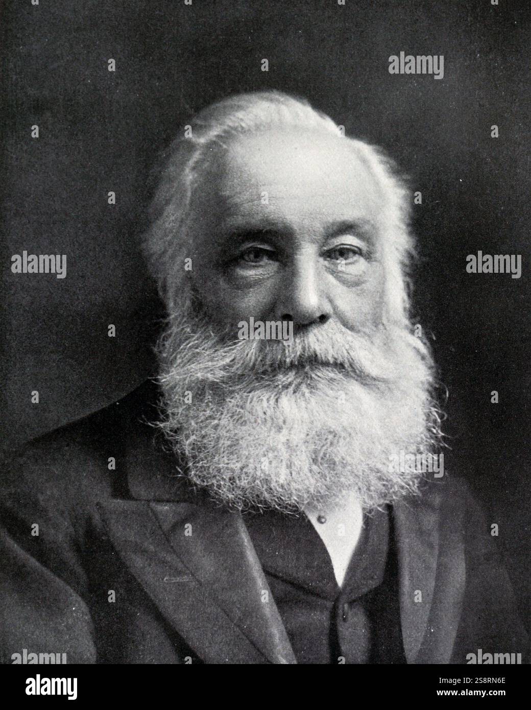 Photographic portrait of William Henry Perkin (1838-1907) an English ...