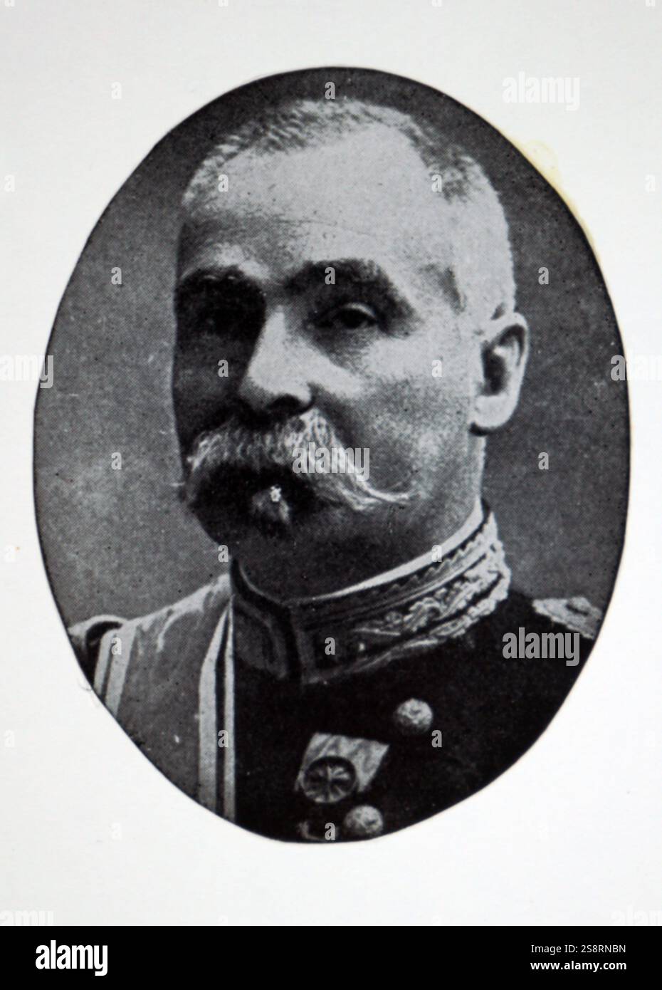 Photographic portrait of General Paul Pau (1848-1932) a French soldier ...