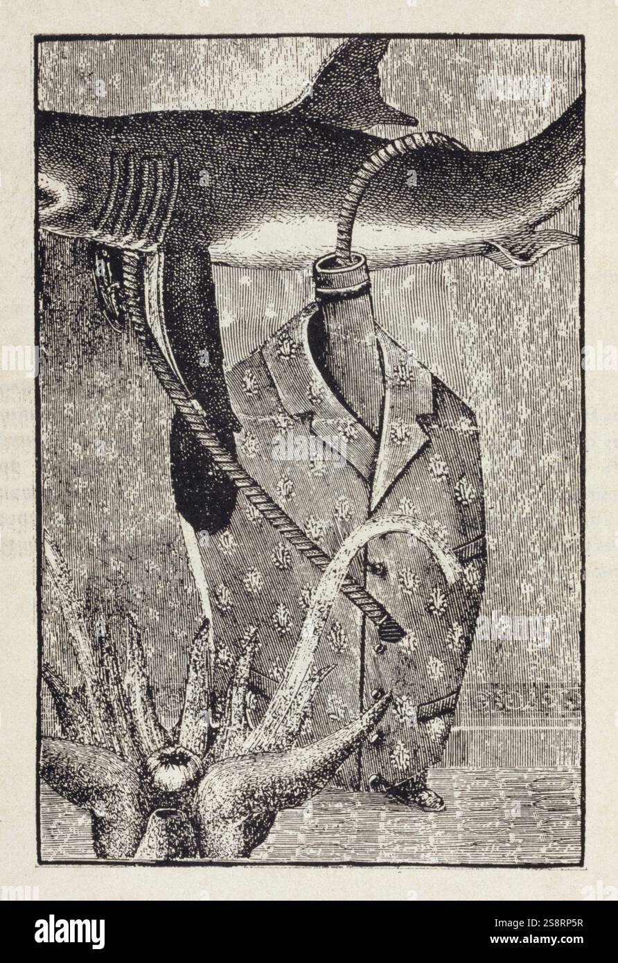 illustration by Max Ernst, for 'Misfortunes of the Immortals'. by Paul ...