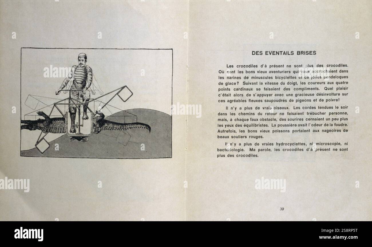 illustration by Max Ernst, for 'Misfortunes of the Immortals'. by Paul ...
