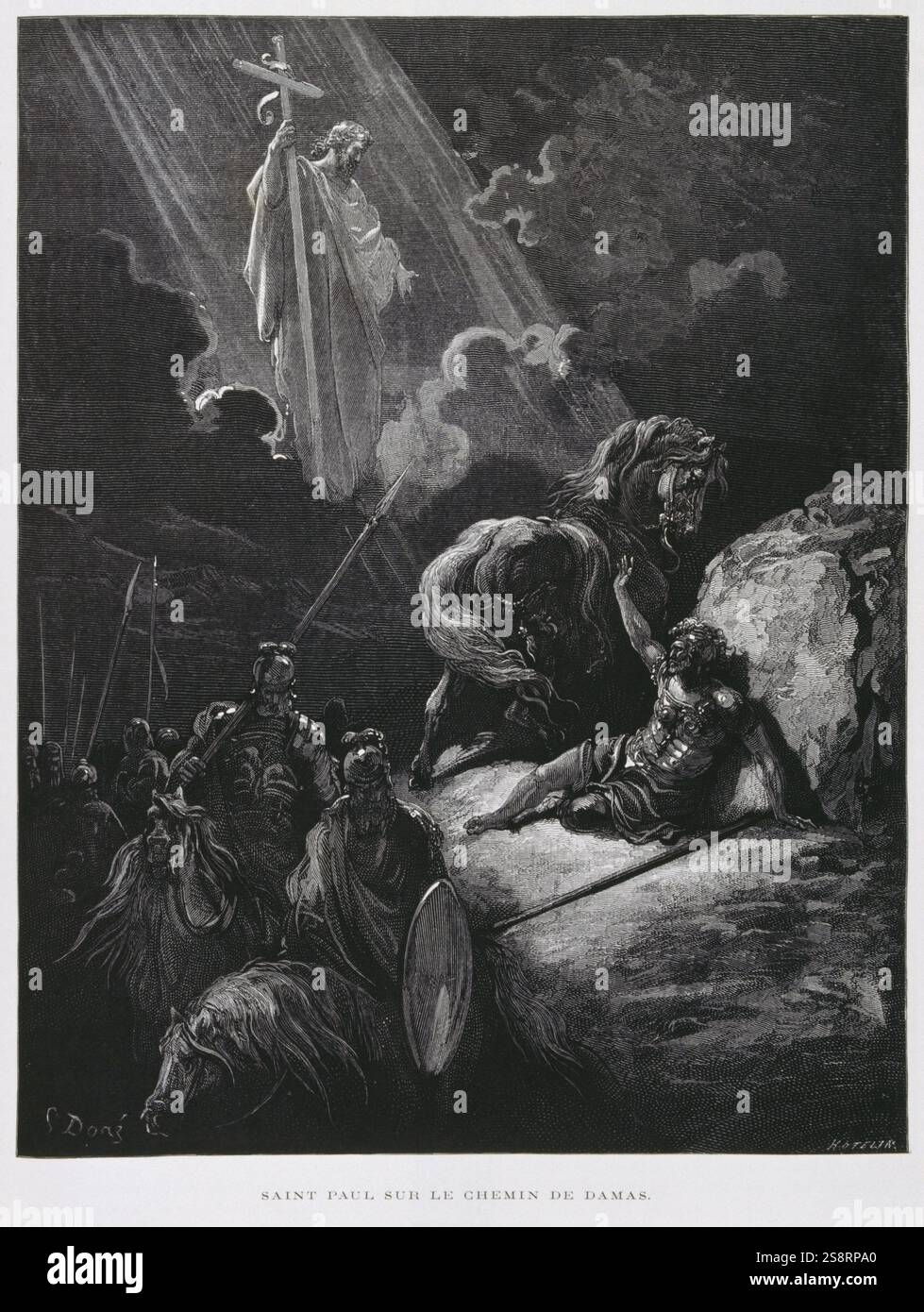 Engraving by Gustave Doré (1832-1883 Stock Photo - Alamy