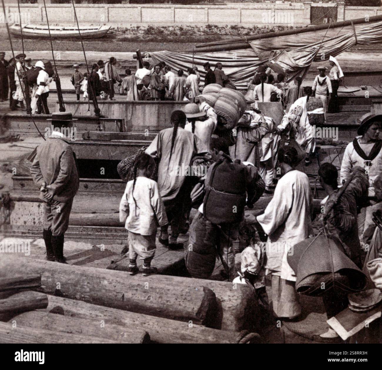 Chinese and foreign Christians flee Beijing during the The Boxer ...
