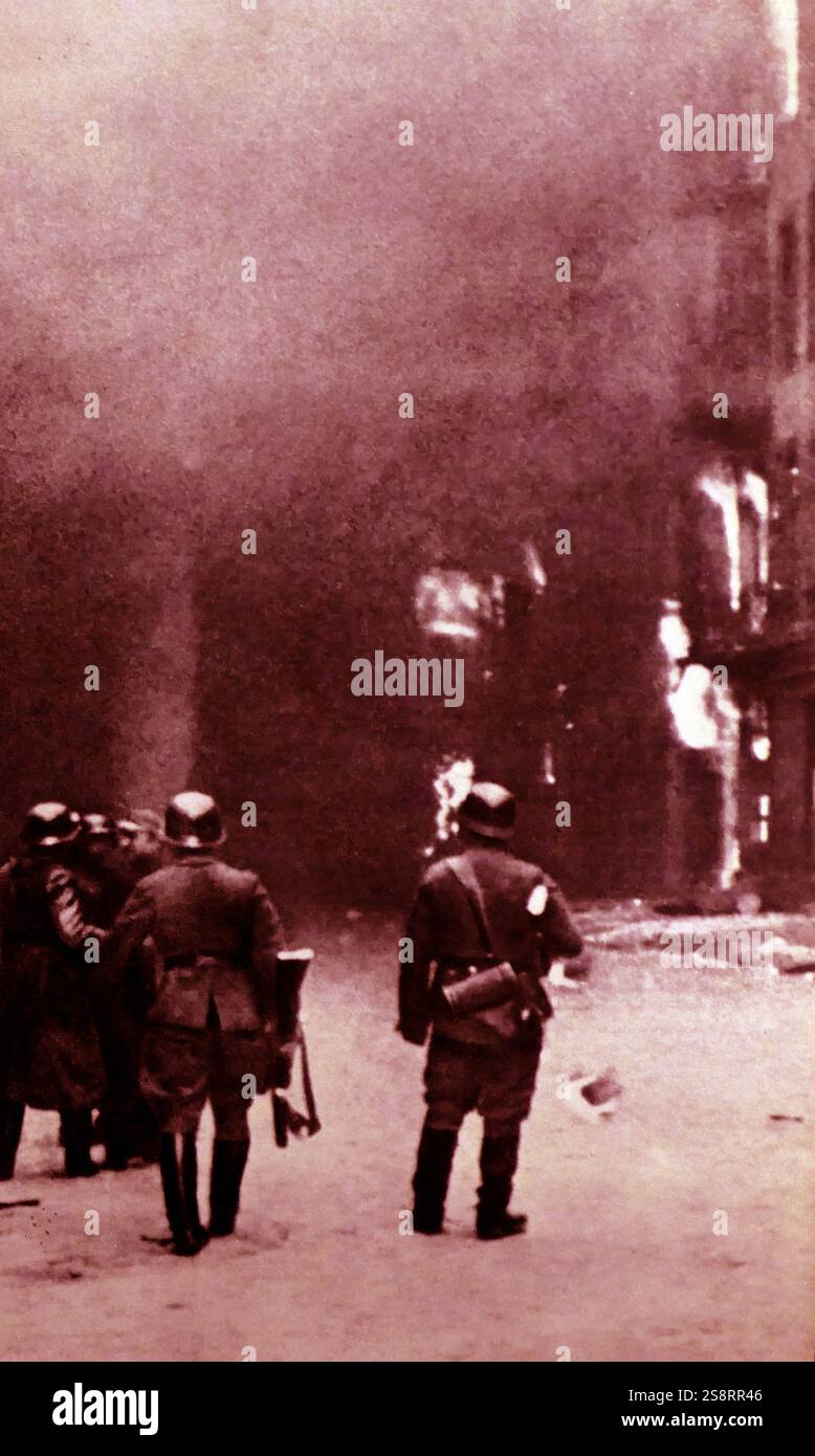 Warsaw Ghetto Uprising, 1943. Warsaw Ghetto was the largest of the Nazi ...