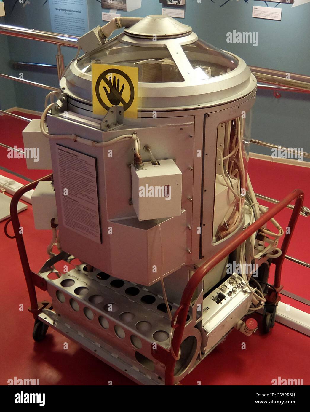 Bios-Primat Capsule was a complex technical device designed to accomodate monkeys during space ...