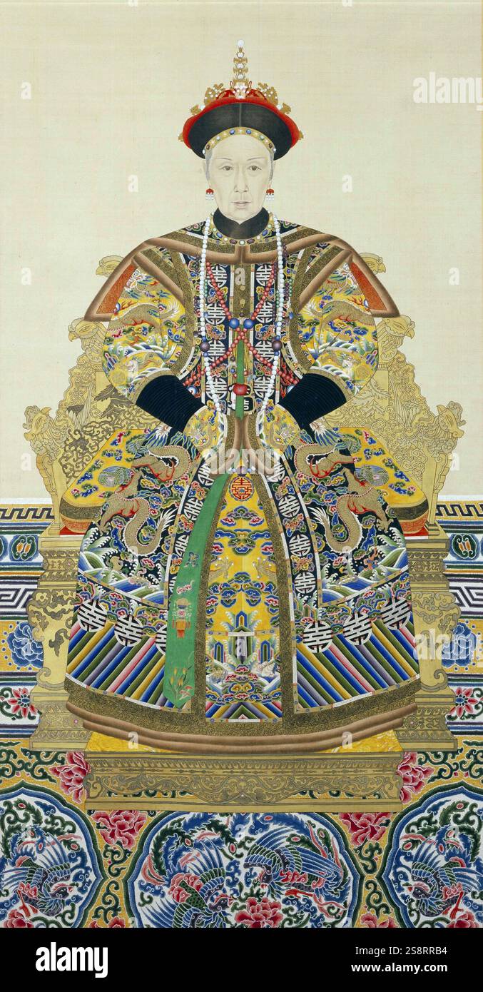 Empress Dowager Cixi, Tzu-hsi (1835-1908) was a Chinese empress who ...