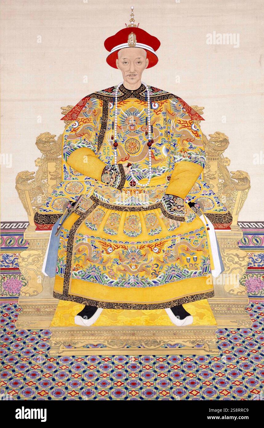 Qing emperor hi-res stock photography and images - Alamy