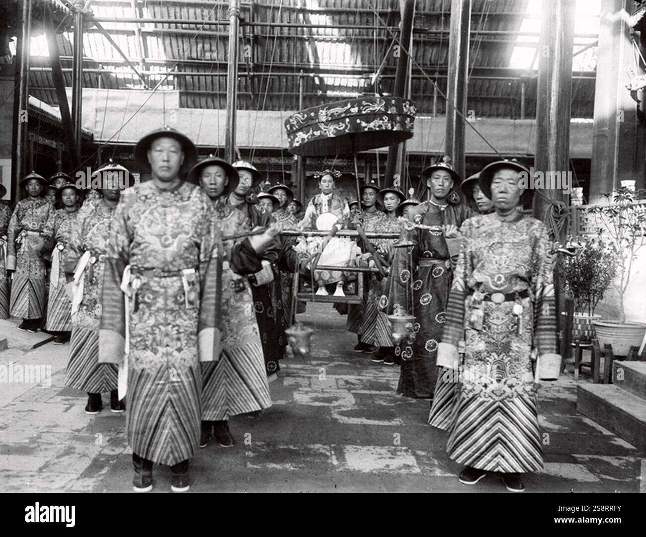 Empress Dowager Cixi, Tzu-hsi (1835-1908) was a Chinese empress who ...