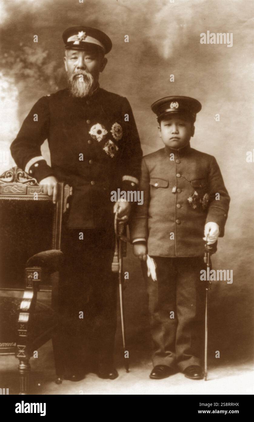 Prince Ito and the Crown Prince of Korea Prince Ito Hirobumi (16 ...