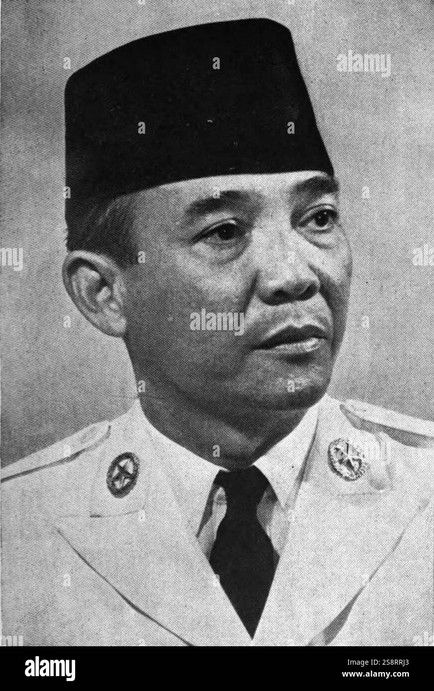 Ahmed Sukarno (1901 – 1970) an Indonesian statesman, orator ...