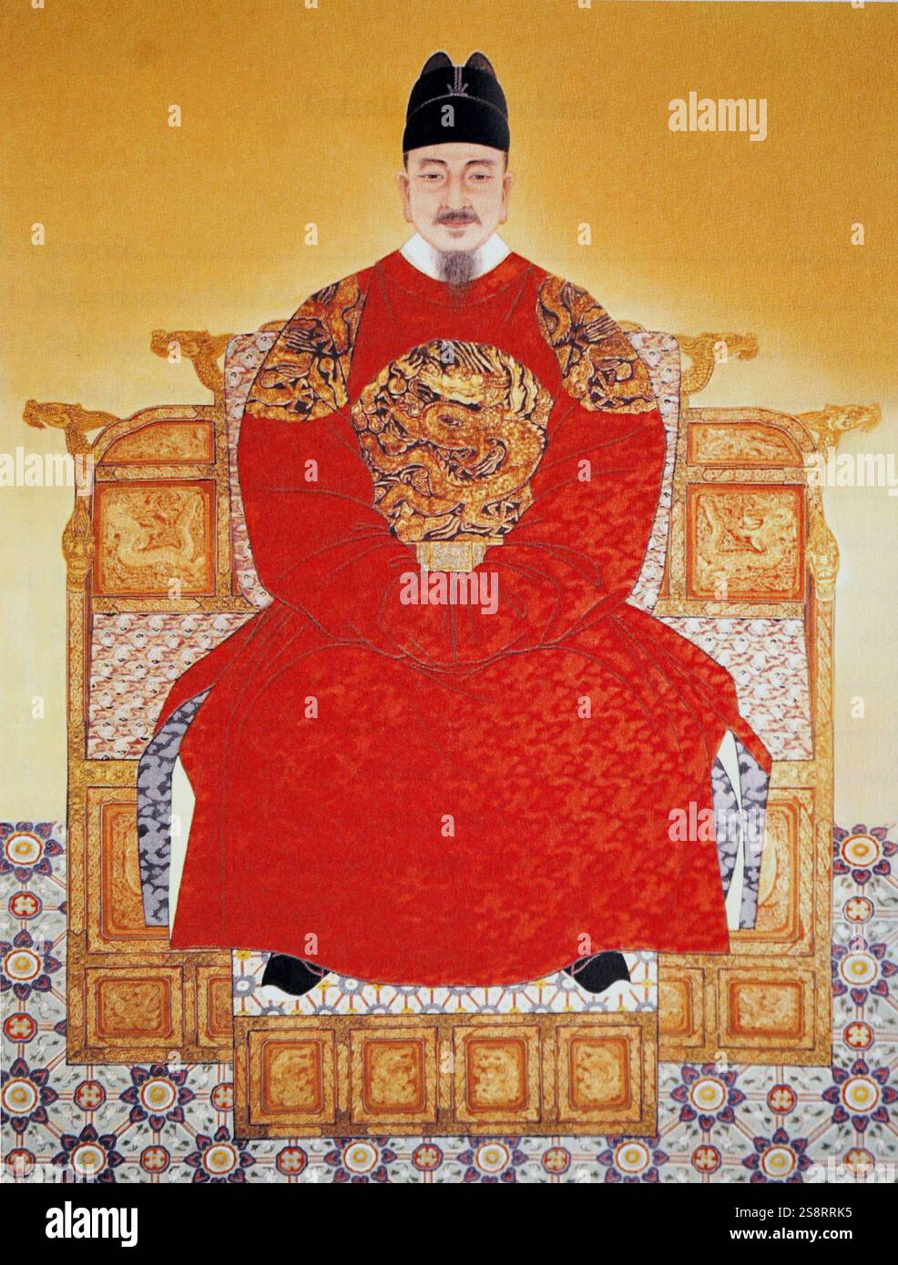 Sejong the Great (1397 – 1450) fourth ruler of the Joseon Dynasty of Korea. He was the third son ...
