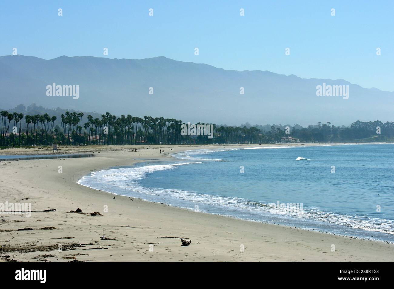 Beach. Santa Barbara. California. United States of America Stock Photo ...