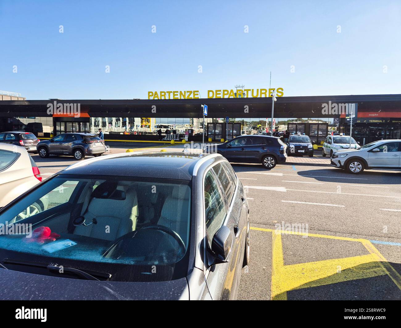 Italy, Milan, Malpensa Airport Terminal 2, Silvio Berlusconi Airport ...