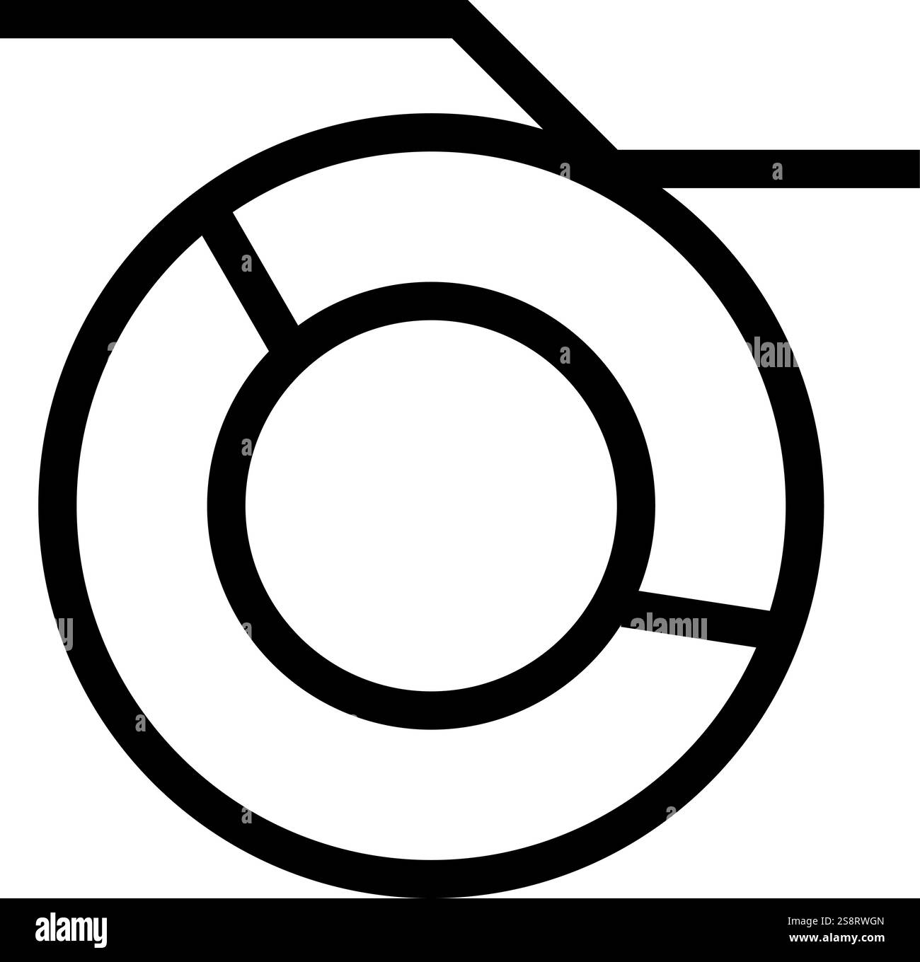 Donut charticon hi-res stock photography and images - Alamy