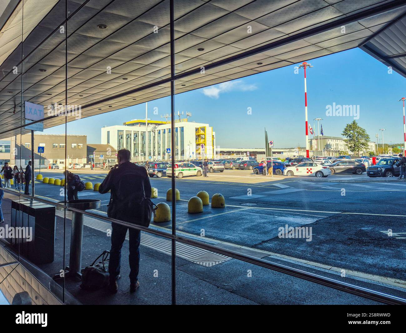 Italy, Milan, Malpensa Airport Terminal 2, Silvio Berlusconi Airport ...