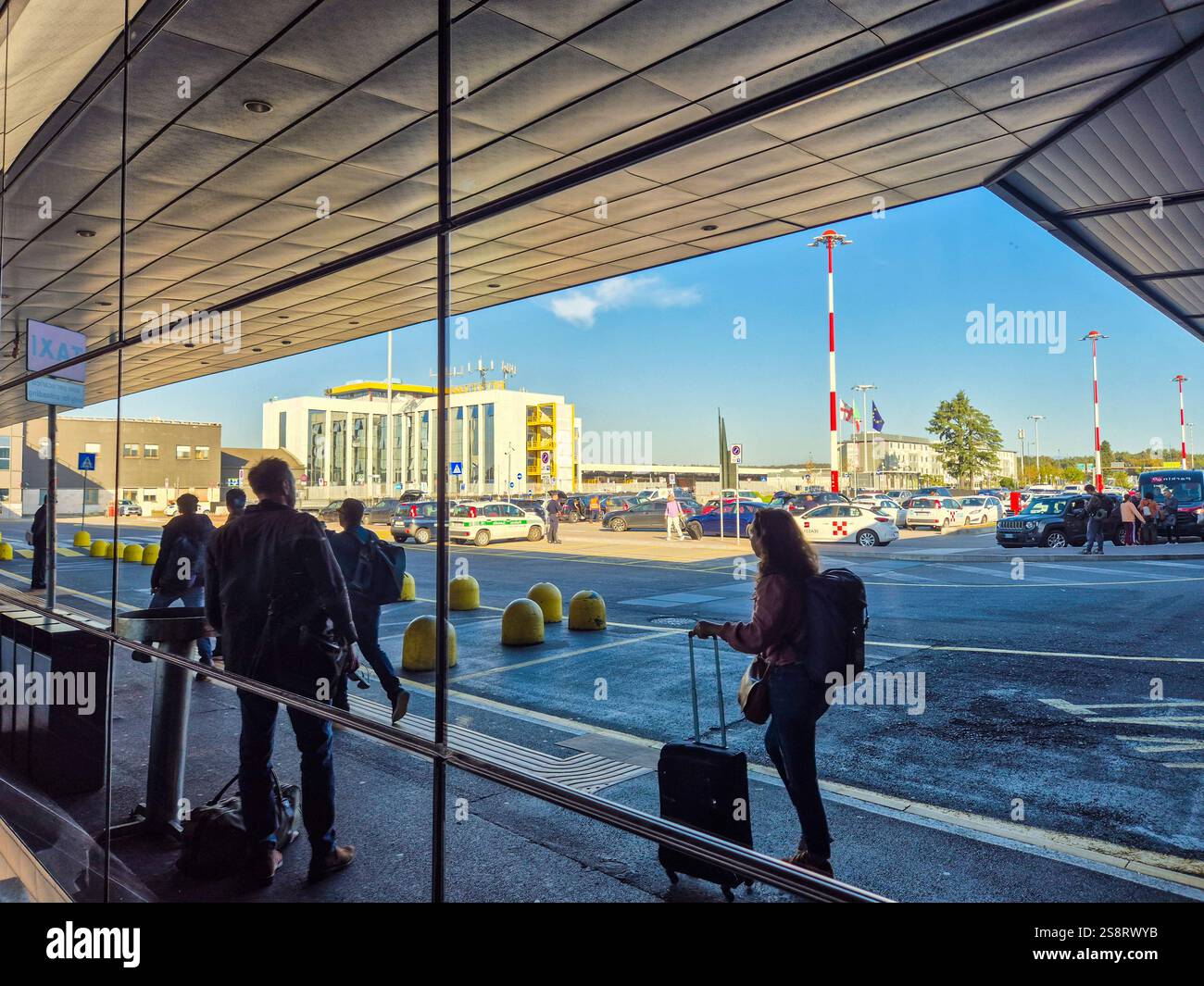 Italy, Milan, Malpensa Airport Terminal 2, Silvio Berlusconi Airport ...