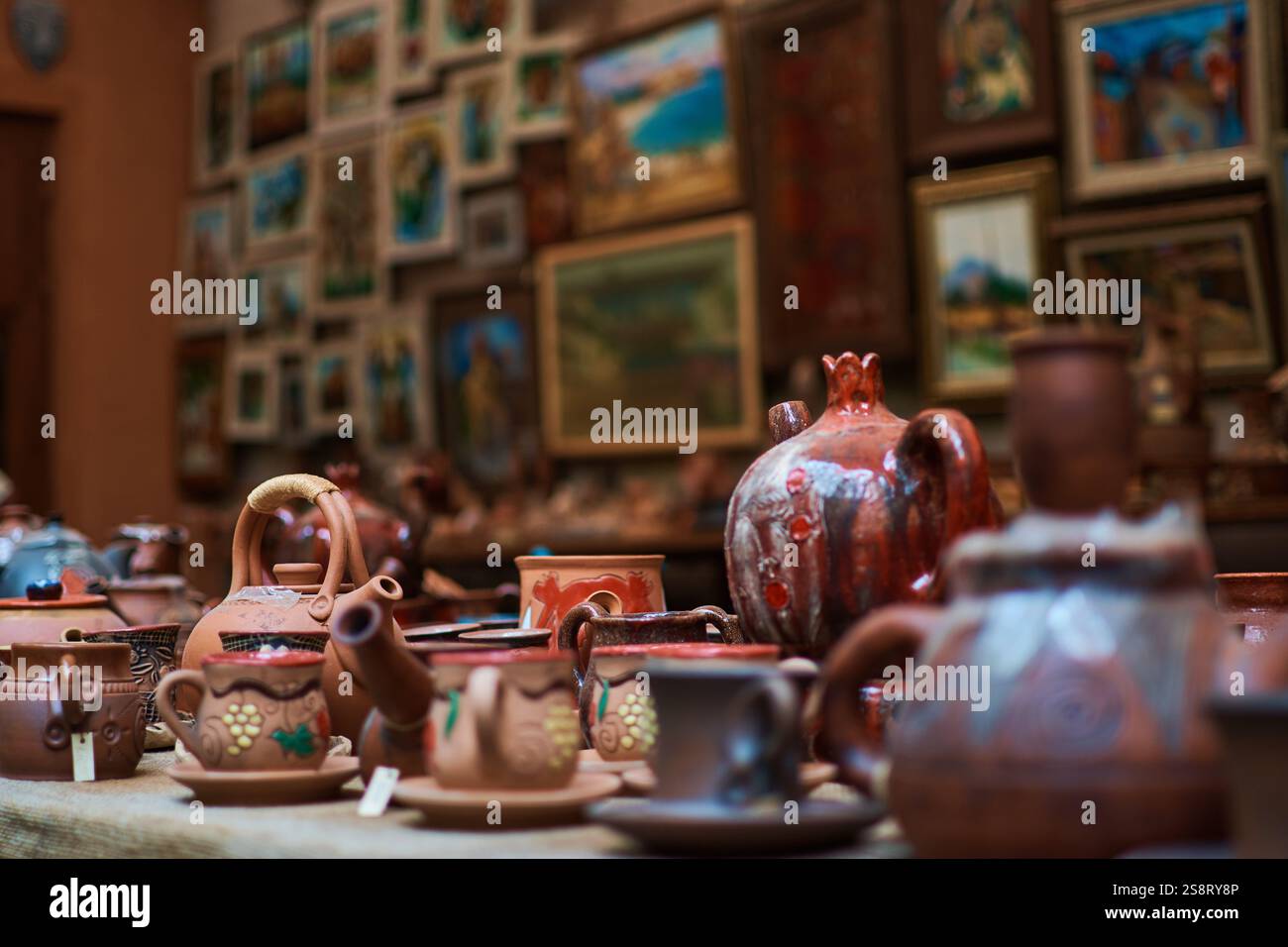 Armenian traditional souvenirs in Yerevan Stock Photo - Alamy