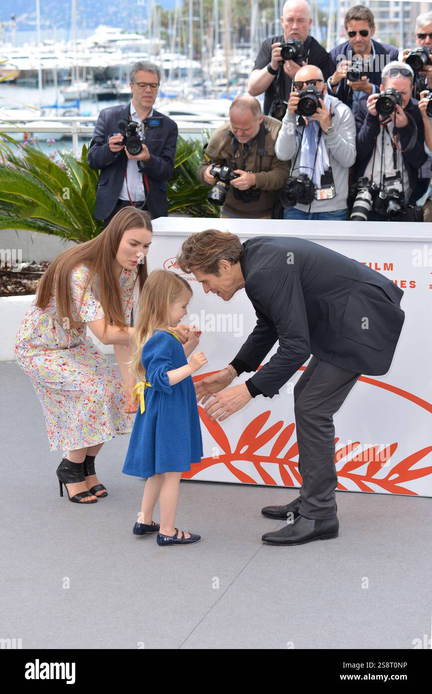 Anna Ferrara, Cristina Chiriac, Willem Dafoe at the photocall for ...