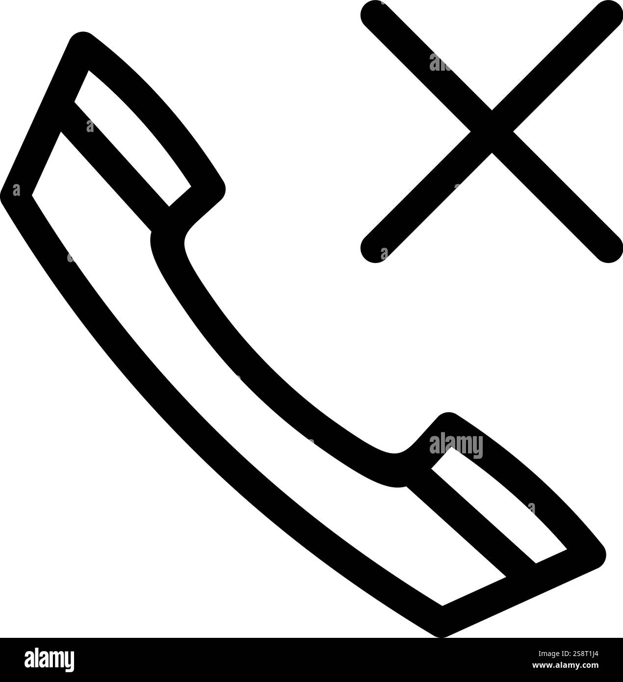 No Calls icon vector. Suitable for mobile apps, web apps and print ...