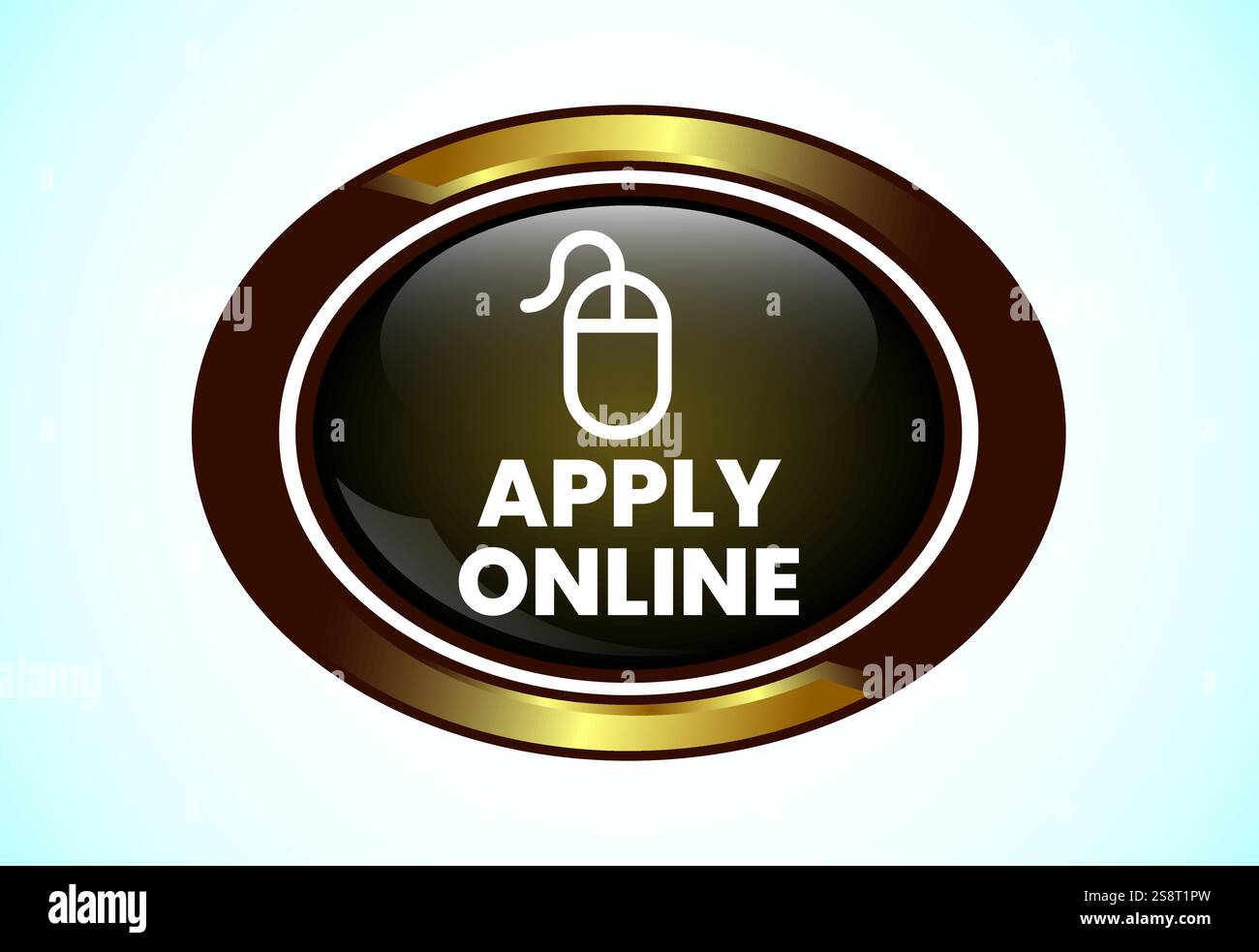 Apply online button, Suitable for mobile app, and website UI design ...