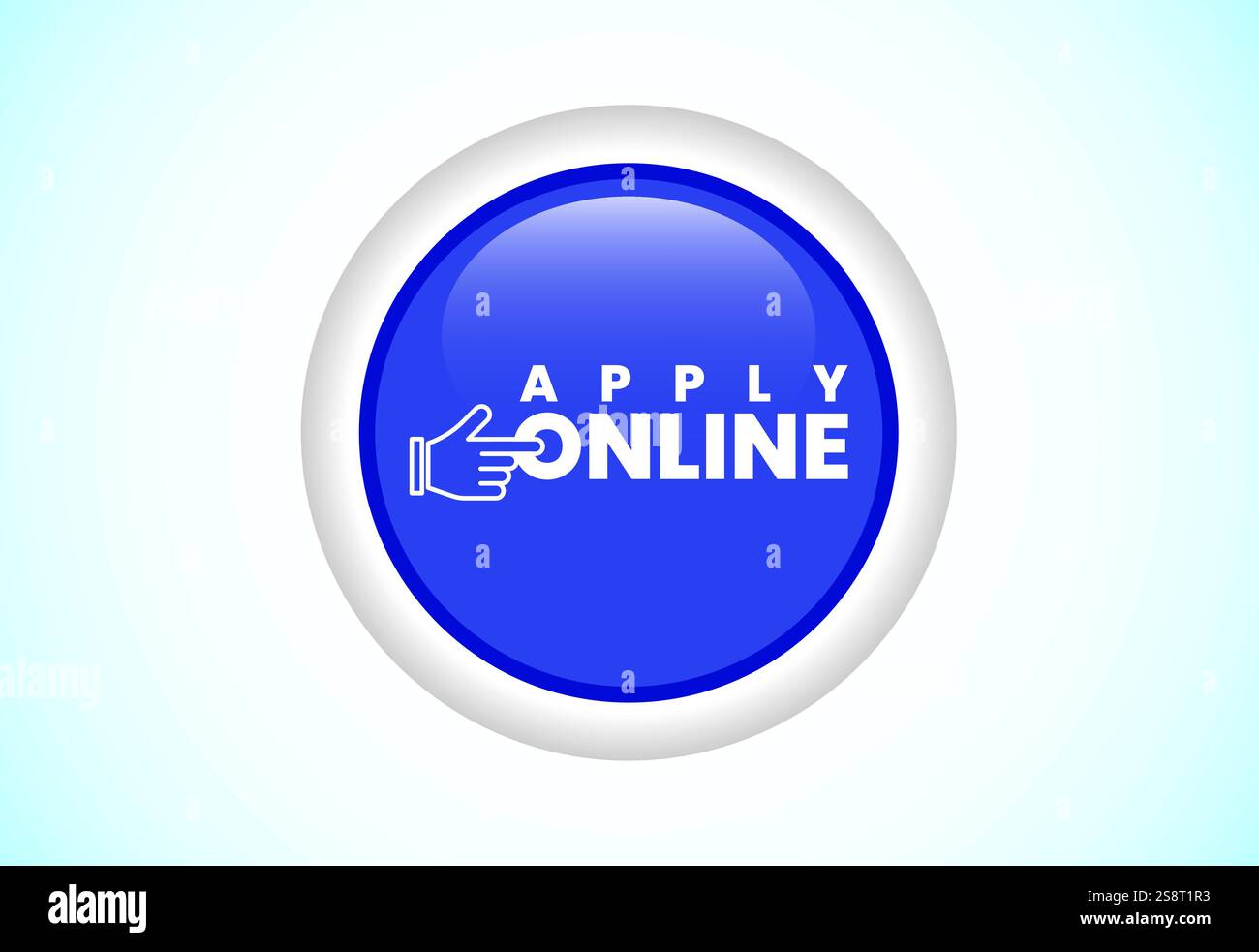 Apply online button, Suitable for mobile app, and website UI design ...