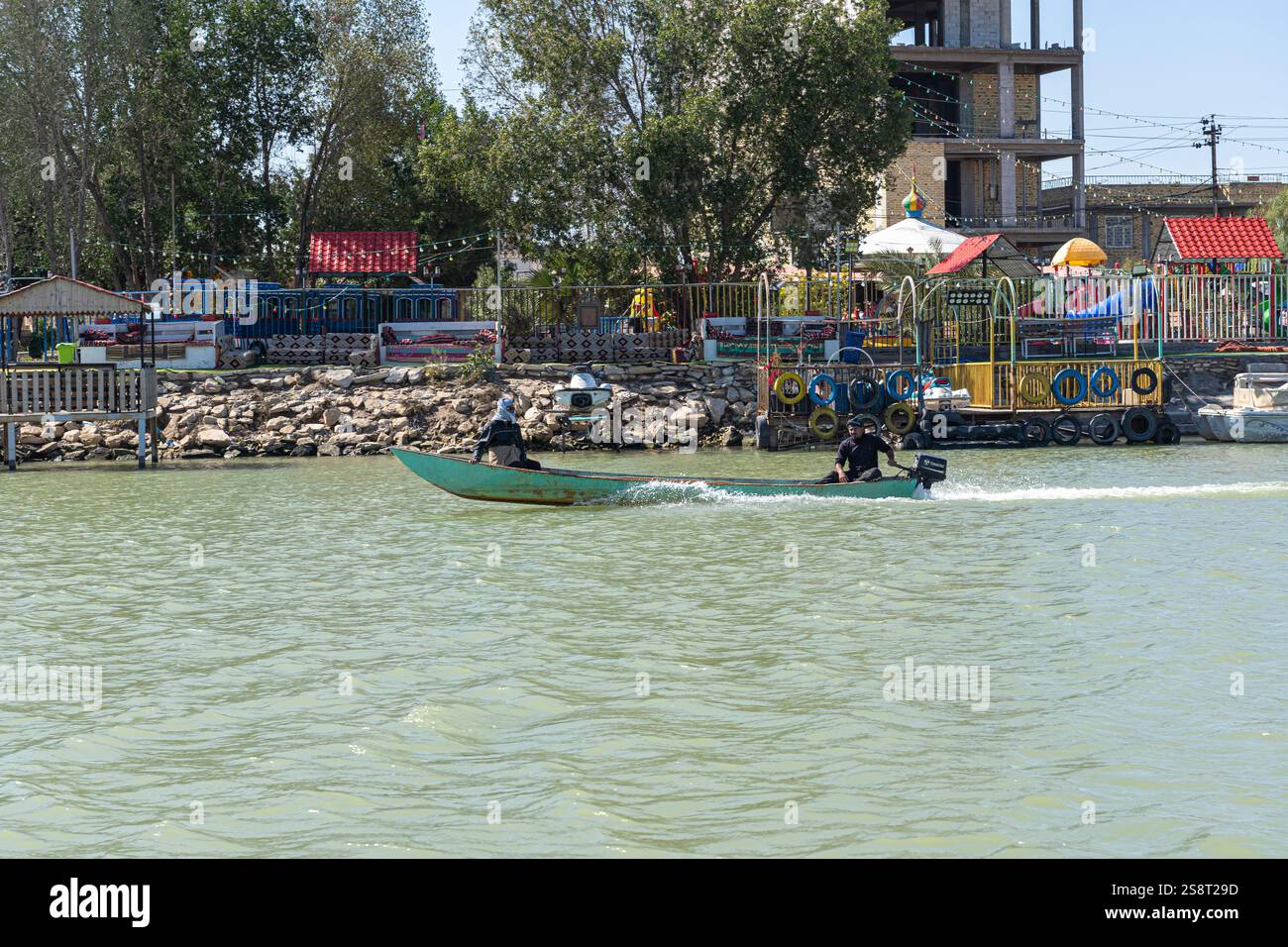 Shatt al Arab river, Basra, Iraq Stock Photo - Alamy