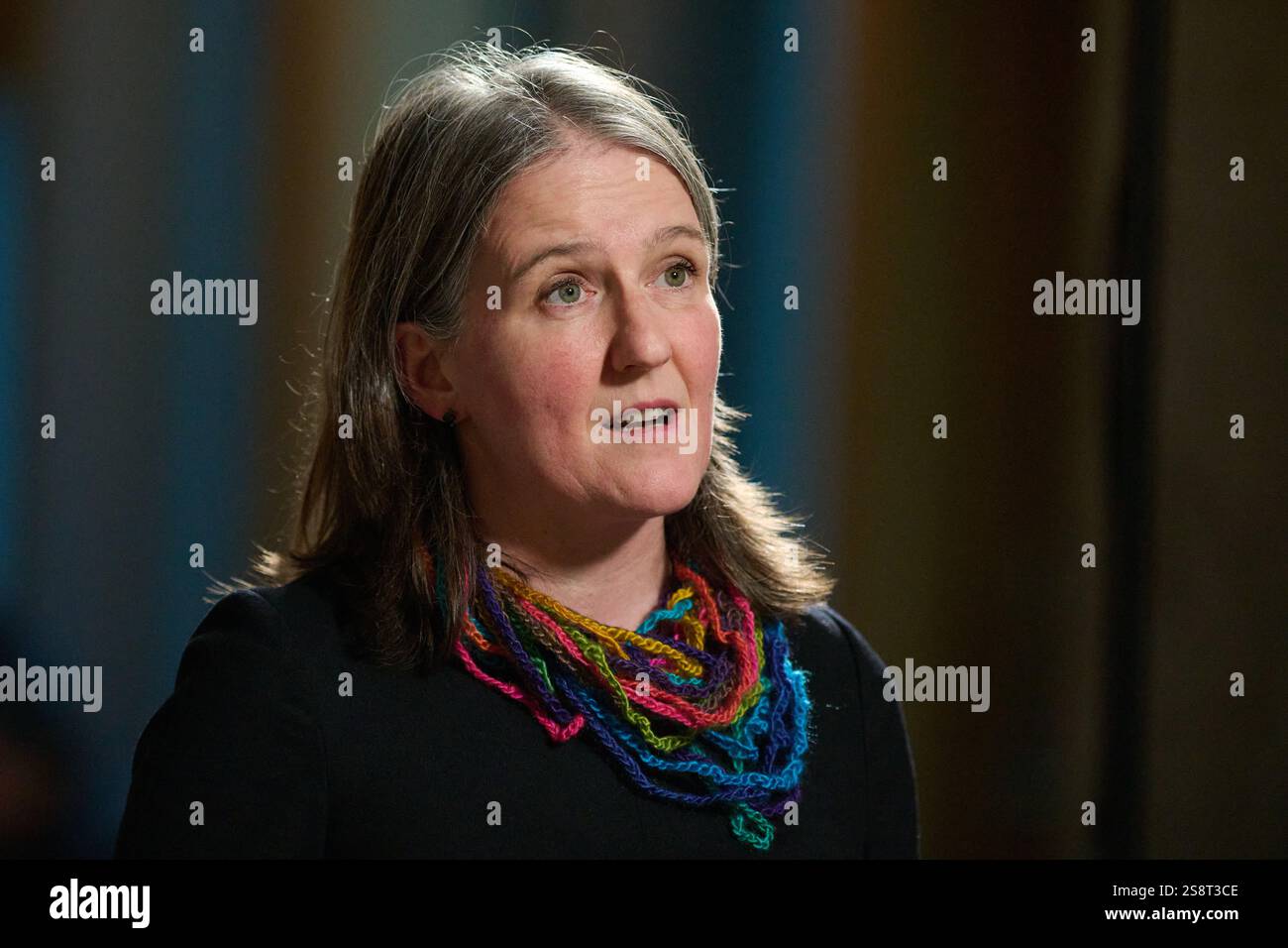Edinburgh Scotland, UK 23 January 2025. Minister for Social Care ...