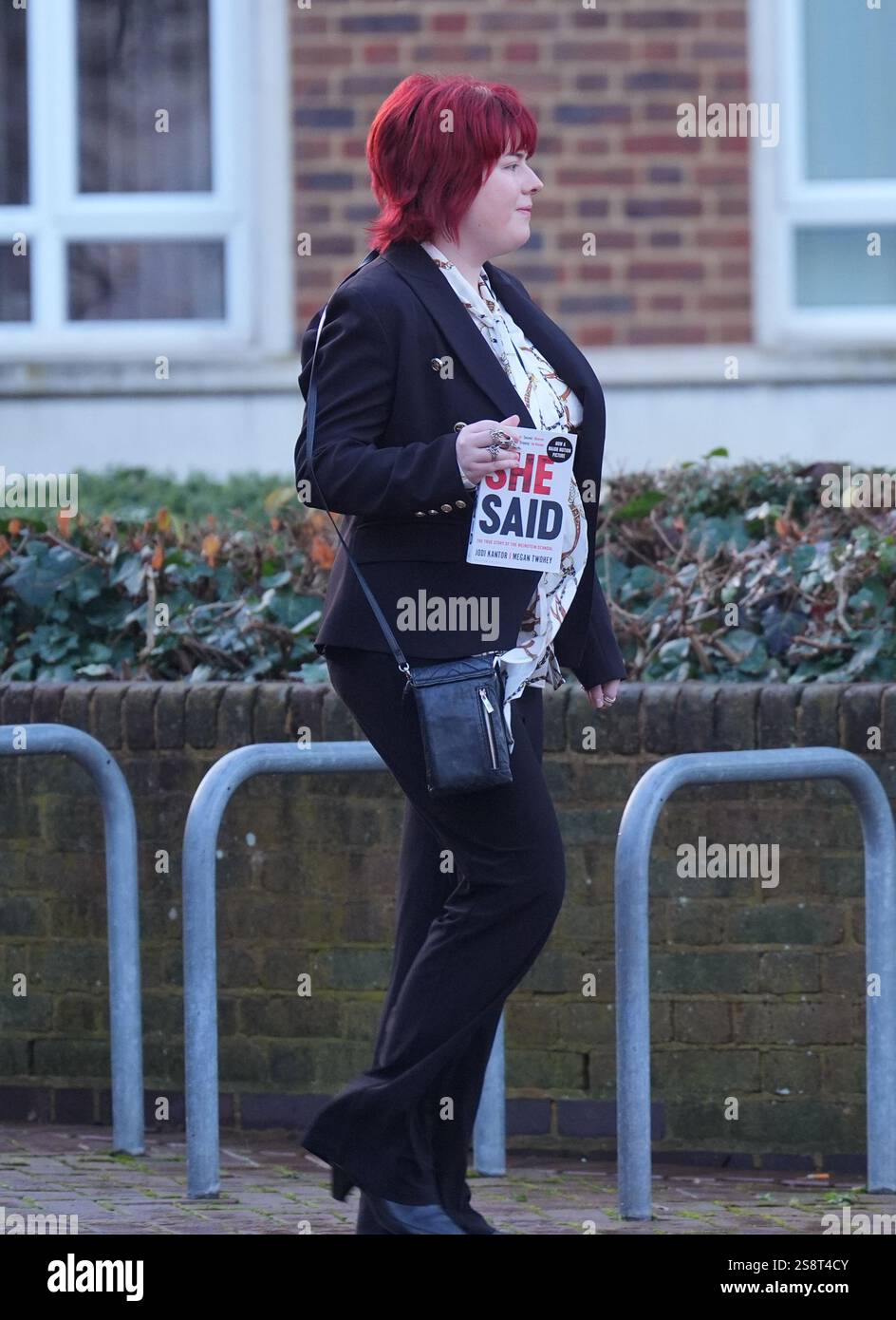Lydia Suffield leaves Isleworth Crown Court in London, where she is ...