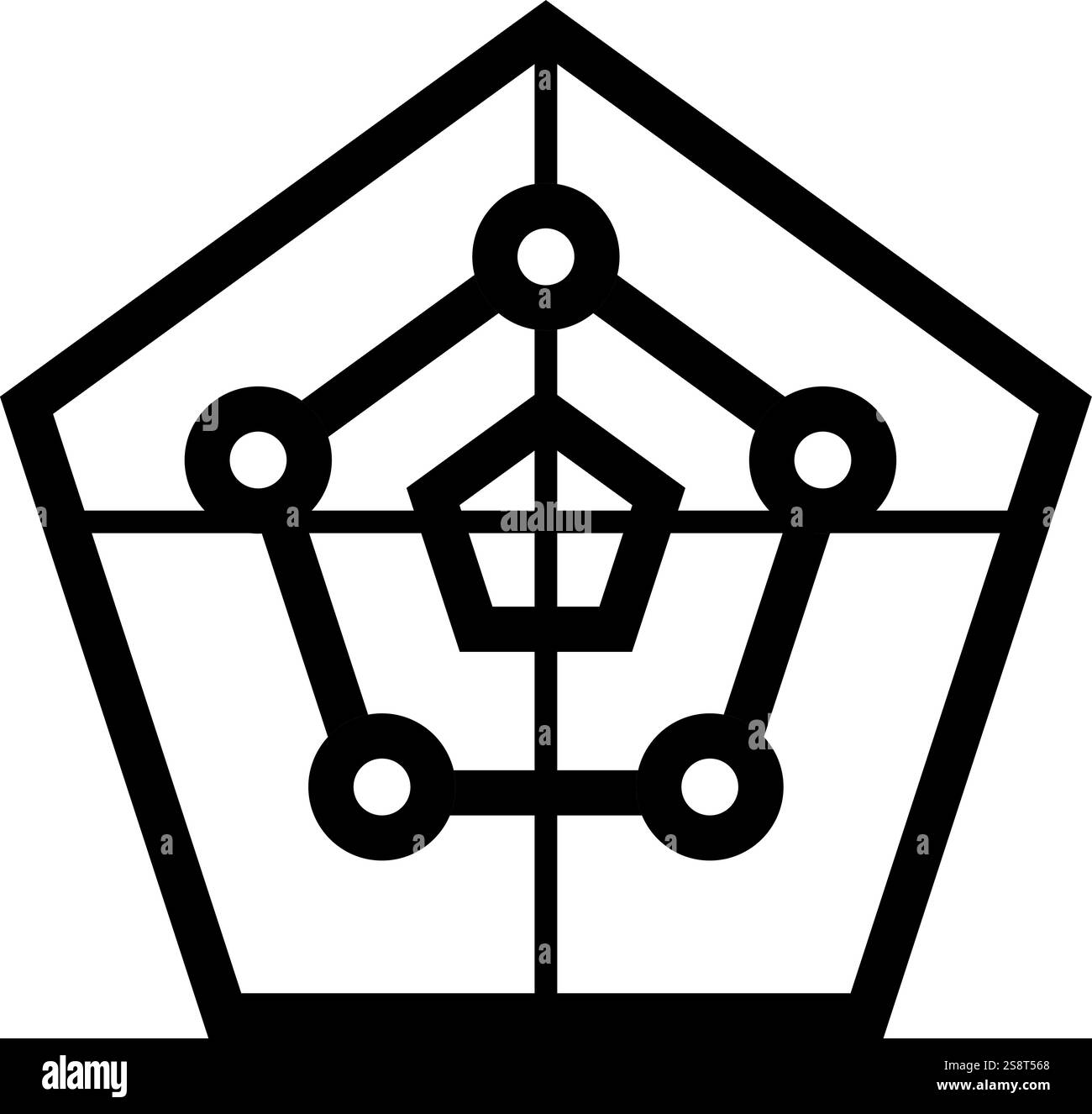 Radar Chart icon vector. Suitable for mobile apps, web apps and print ...