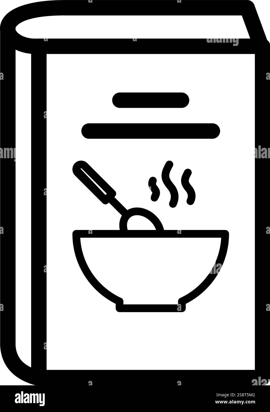 Recipes Book II icon vector. Suitable for mobile apps, web apps and ...