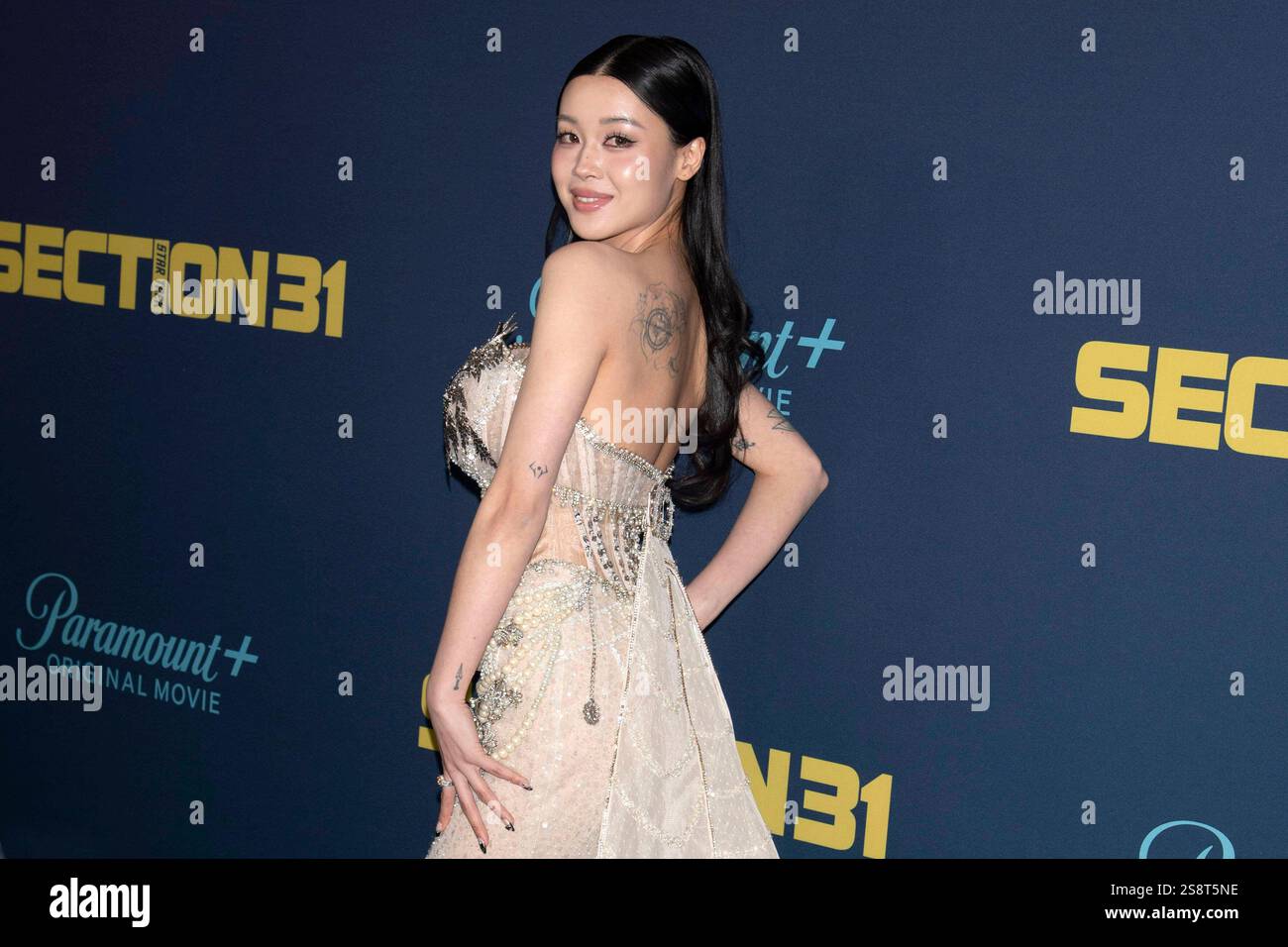 Emily Mei bei der Weltpremiere des Paramount Films Star Trek: Section ...
